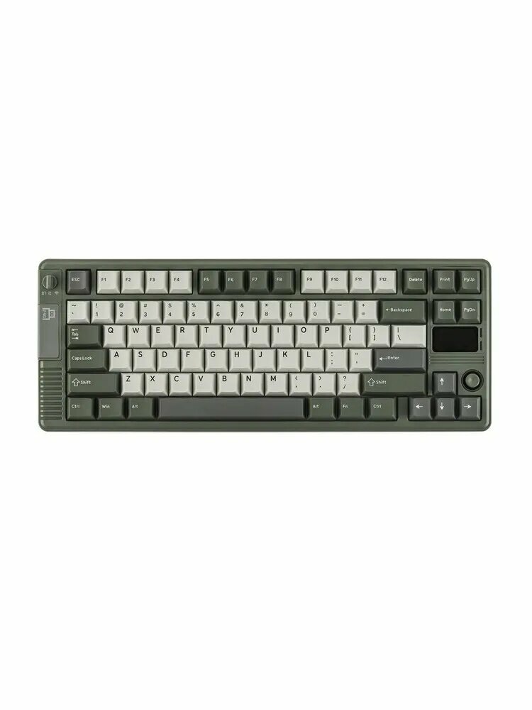 EPOMAKER Игровая клавиатура беспроводная Epomaker RT85 US Version-Green White, (Epomaker Creamy Jade), Английская раскладка, зеленый, белый