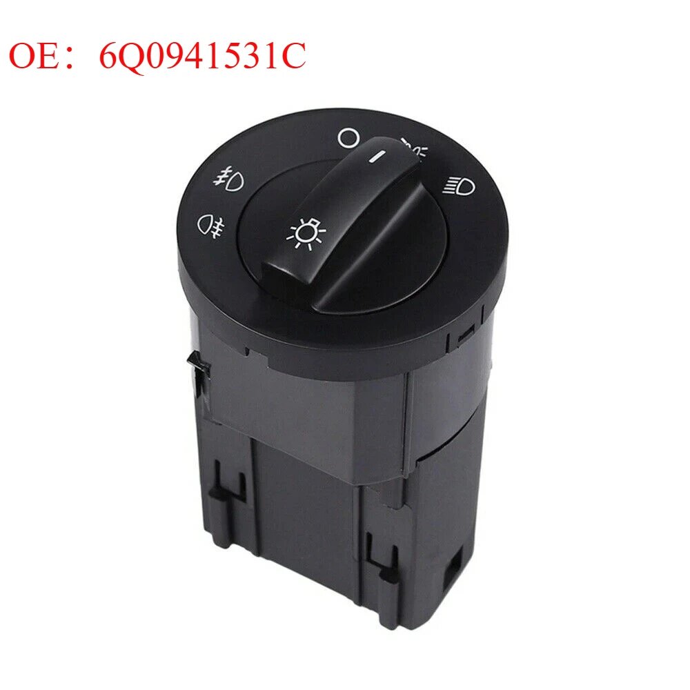 Для VW Caddy 3 POLO SHARAN TRANSPORTER T5, автомобильные детали, противотуманные фары, переключатель управления лампой 6Q0941531C 6Q0 941 531C