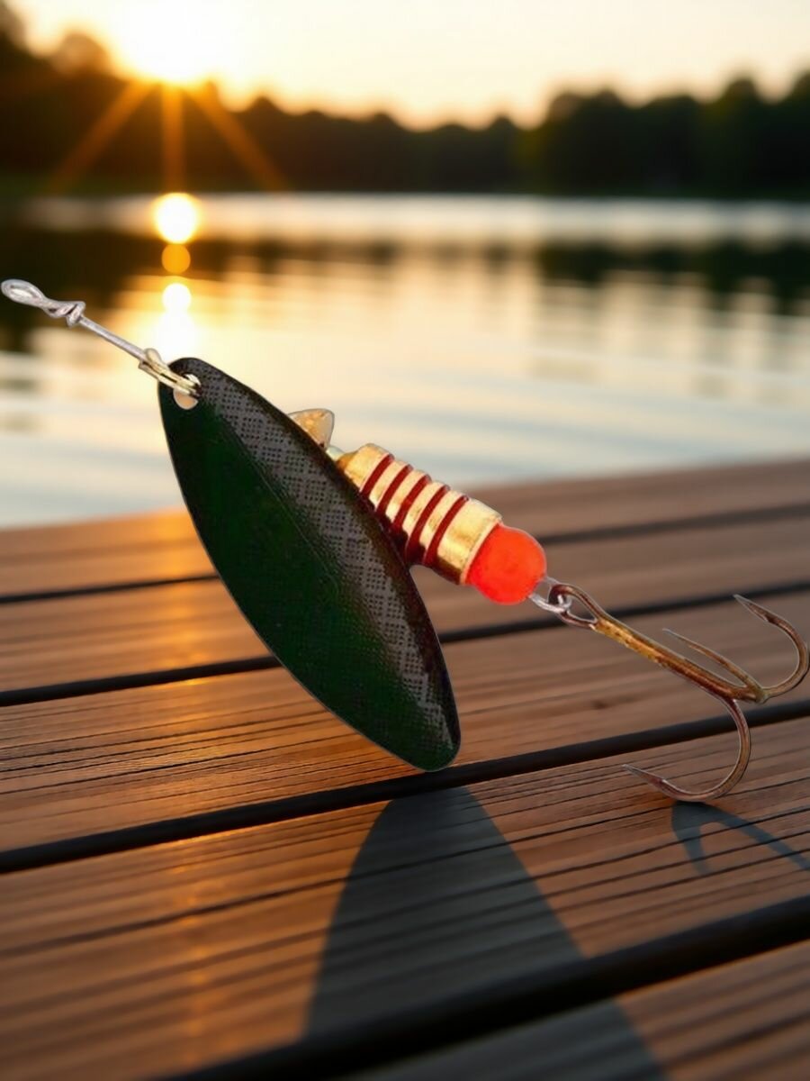 Блесна Mepps Aglia Long 0 2.5г Black