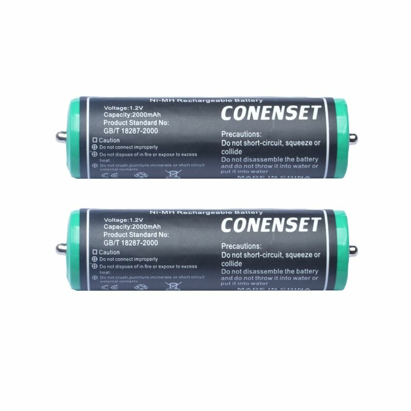 2 палки WER160L2506 Аккумулятор для триммера Panasonic ER1610/ER-160/1610/1611