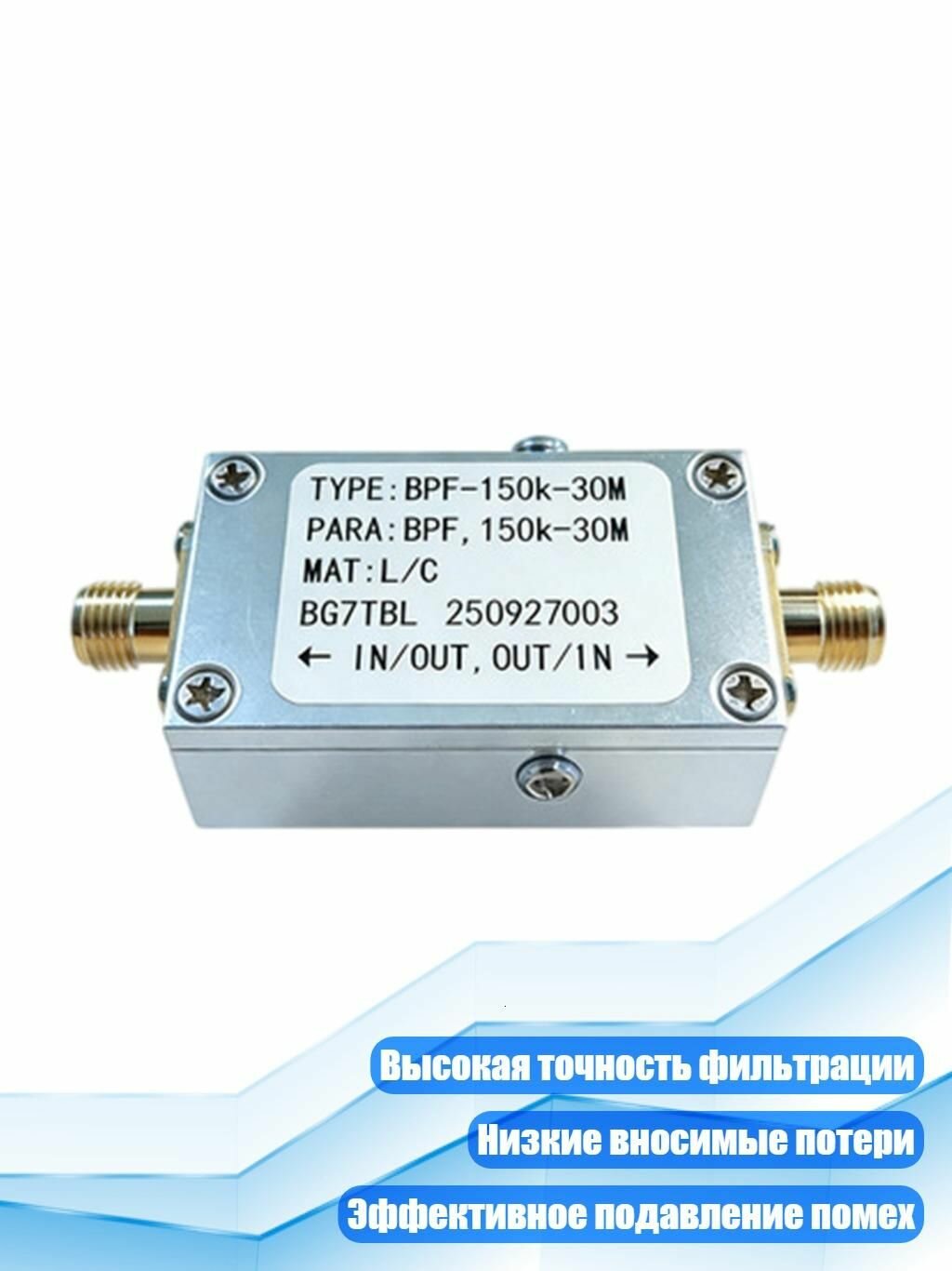 Полосовой фильтр БПФ-150К 30М