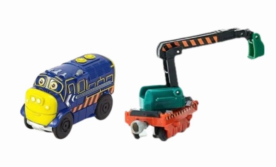 Auldey Паровозик Tomy "Chuggington" Брюстер, с прицепом, моторизированный