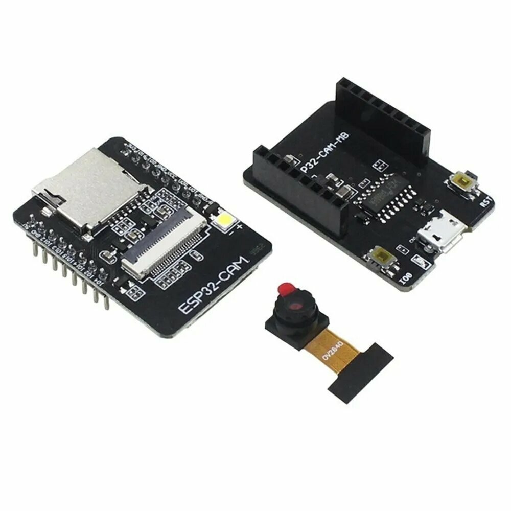 Макетная Плата ESP32-CAM Модуль Wi-Fi + Камера OV2640+База ESP32