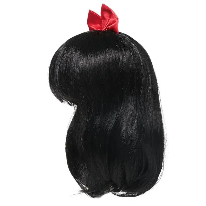 Платье принцессы Белоснежки Disney для девочек 7-8T(140), Черный, Wigs only P