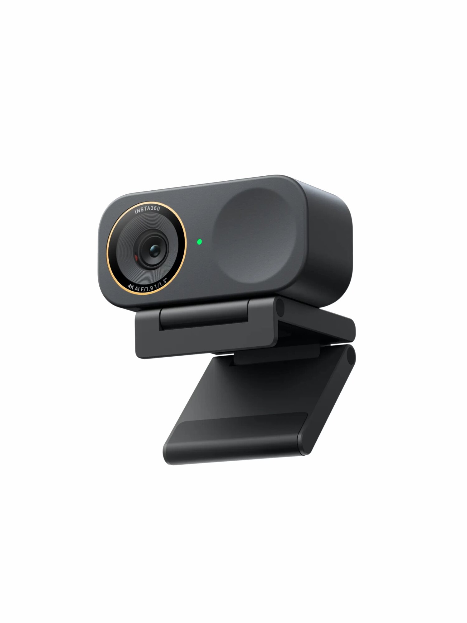 Веб-камера Insta360 Link 2C Pro, 4K AI с крупным 1/1.3" сенсором, автокадрированием и шумоподавлением, Graphite Black