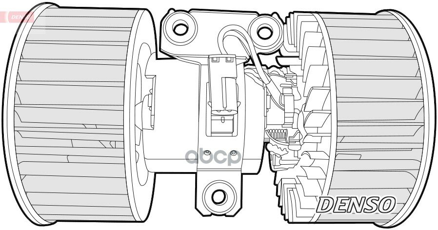 Вентилятор обдува салона Denso арт. DEA05002