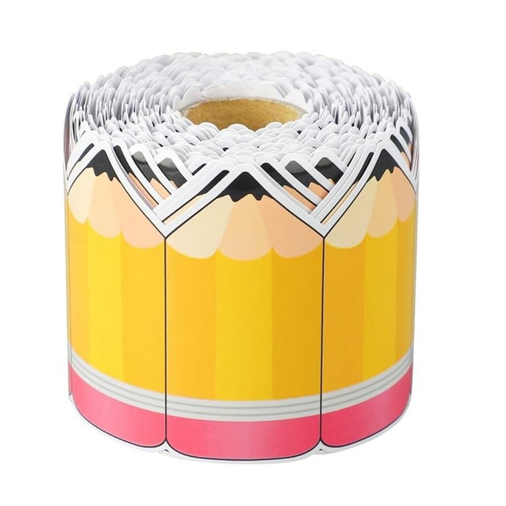 Граница для доски с рисунком карандашей