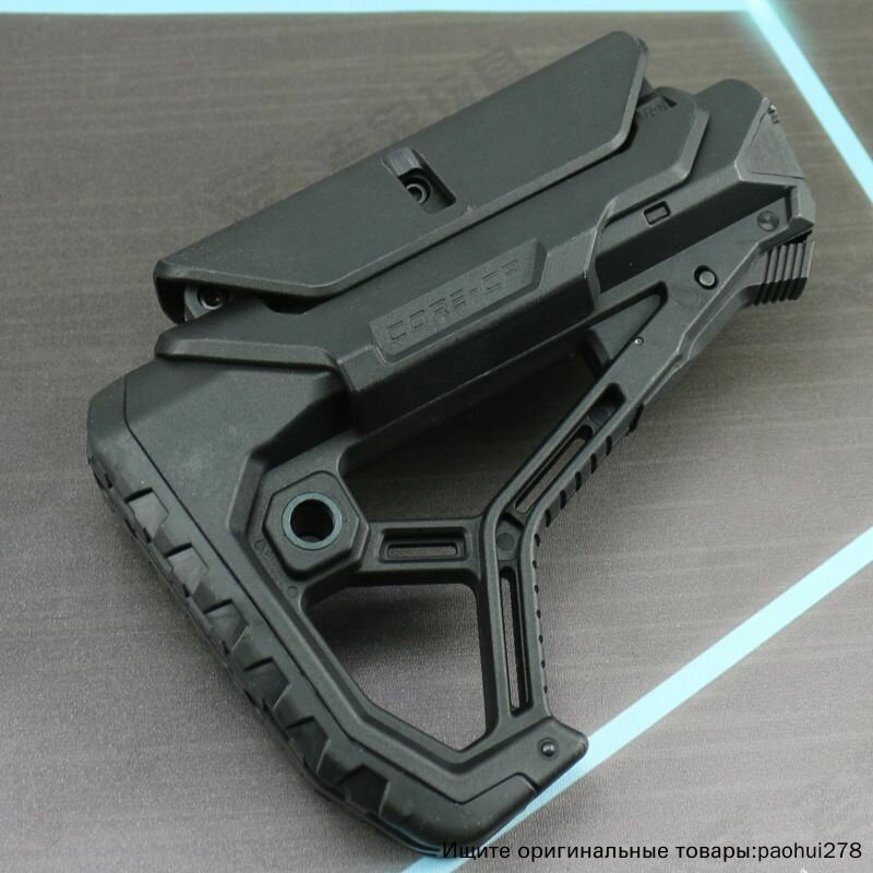 Wargame Телескопический приклад с подщечником тактический, без трубки, АК, Сайга, Вепрь, СКС, AR15