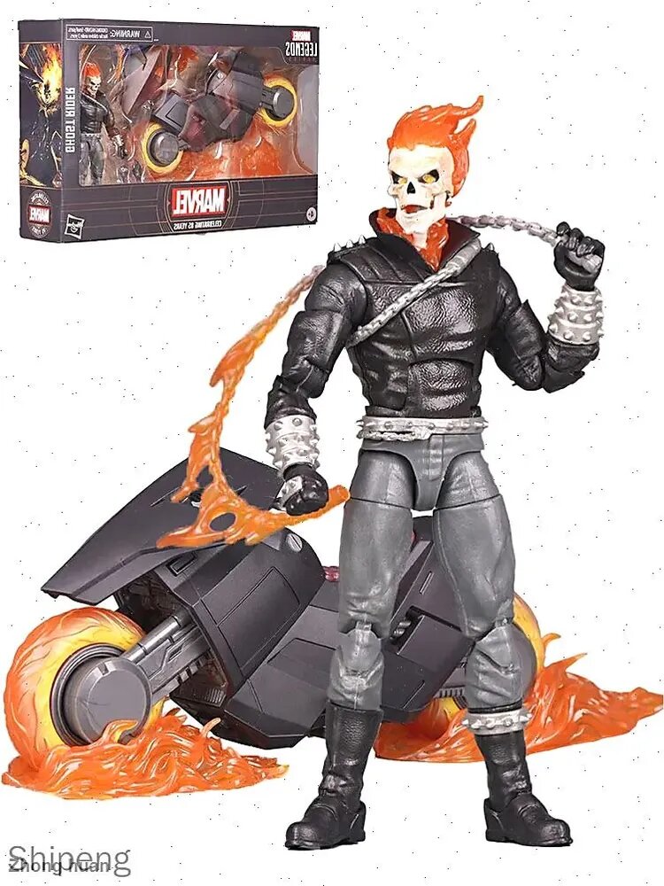 Фигурка Призрачный гонщик Marvel Legends 85th (17cm)