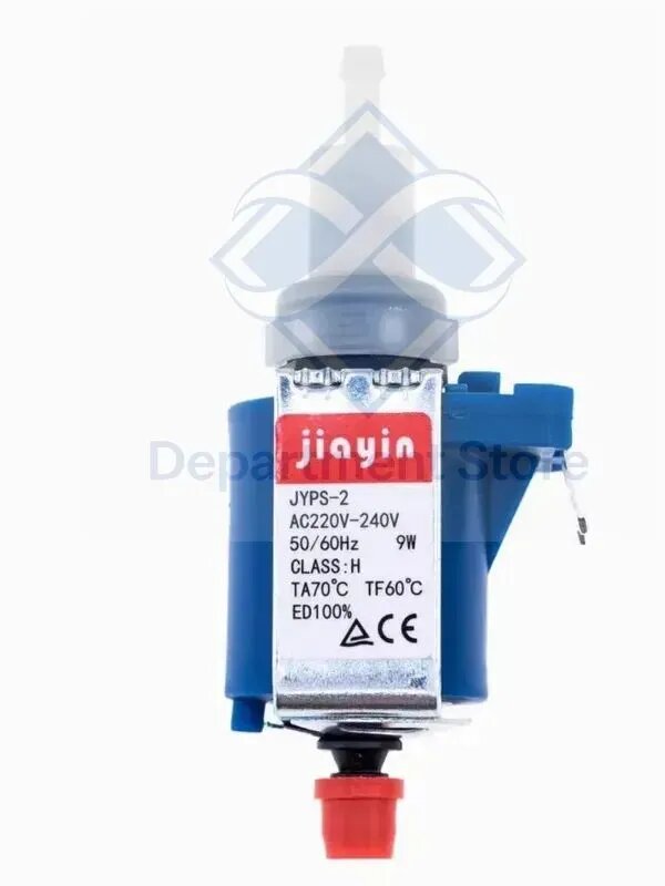 Насос JYPS-2 электромагнитный для отпаривателей, утюгов, пароочистителей, парогенераторов, пылесосов, кофемашин, помпа Jiayin Jyps-2 220-240V 9W