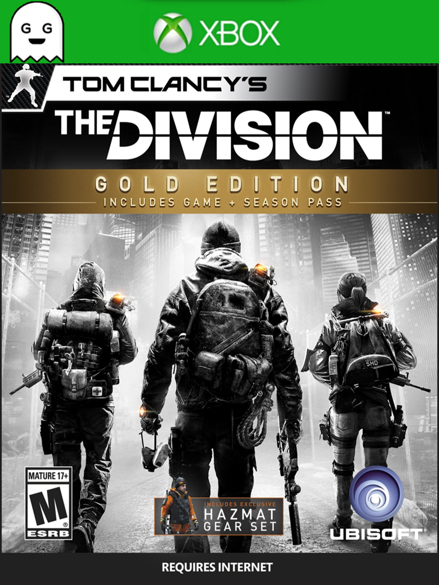 Игра Tom Clancy’s The Division Gold Edition, цифровой ключ для Xbox One/Series X|S, Русская озвучка, Аргентина