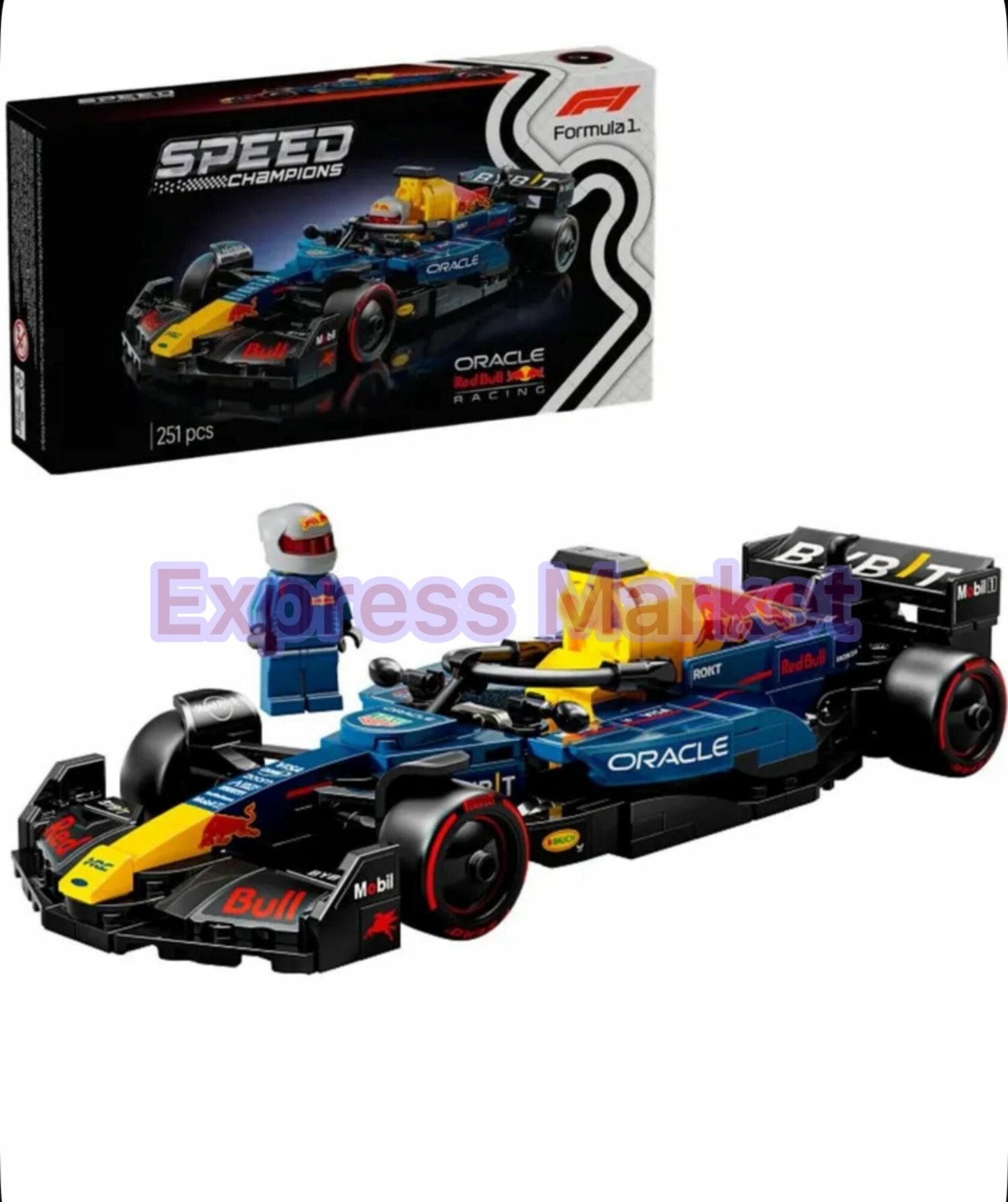 Конструктор Гоночный болид F1, Формула 1, 251 деталь