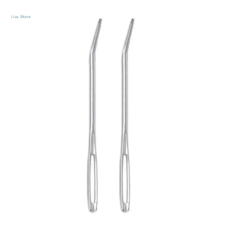 Набор швейных игл OOTDTY, нержавеющая сталь silver