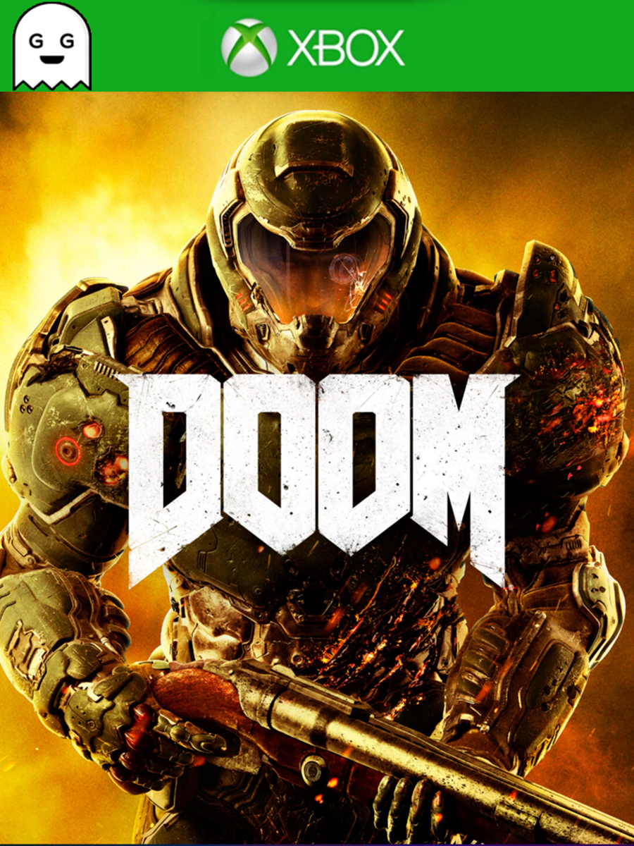 Игра Doom 2016, цифровой ключ для Xbox One/Series X|S, Русская озвучка, Аргентина