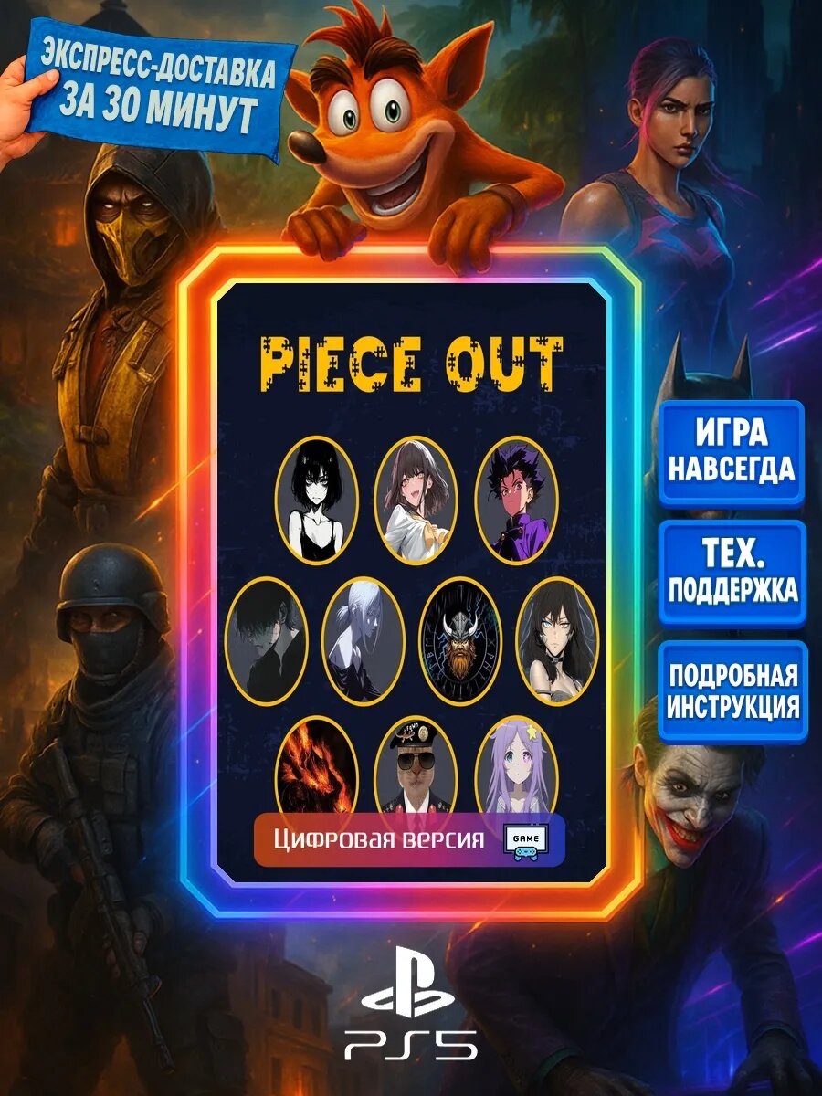 Piece Out Dance Avatar Bundle PS5 | Моментальная доставка | Головоломки