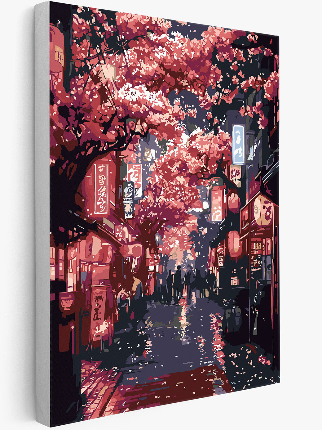 Картина по номерам сакура