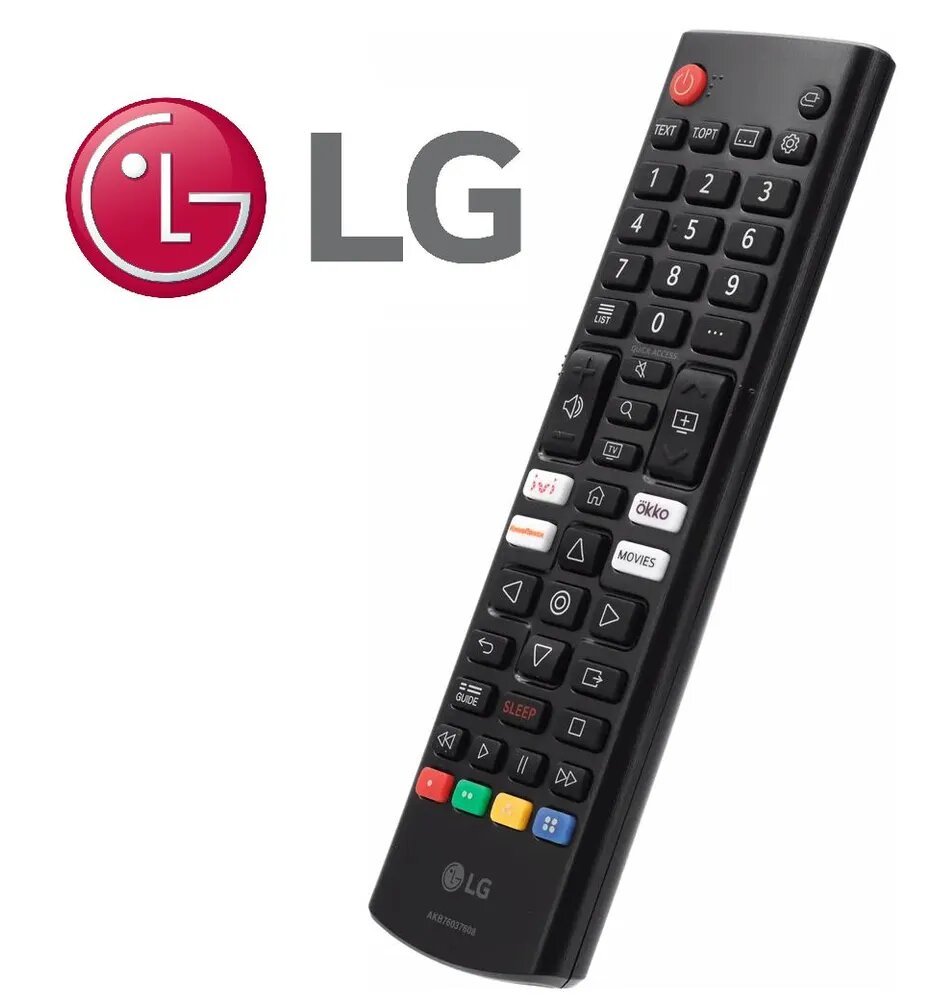 Оригинальный пульт LG для SMART телевизоров с кнопками IVI, OKKO и Кинопоиск