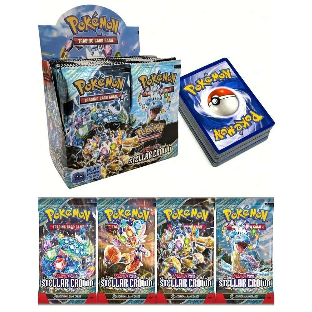 "Pokemon" Покемон Карты, пакеты пополнения карт, наборные карточки,60 шт.