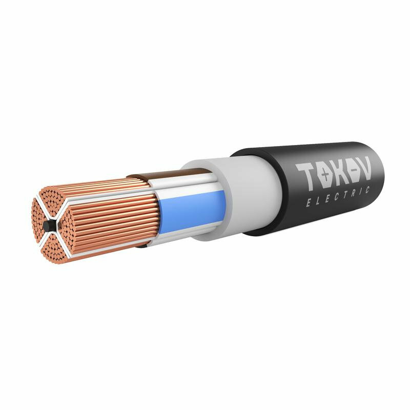 Кабель силовой TOKOV ELECTRIC ВВГнг (А)-LS, 4х150 мм2, МС (N), 1кВ