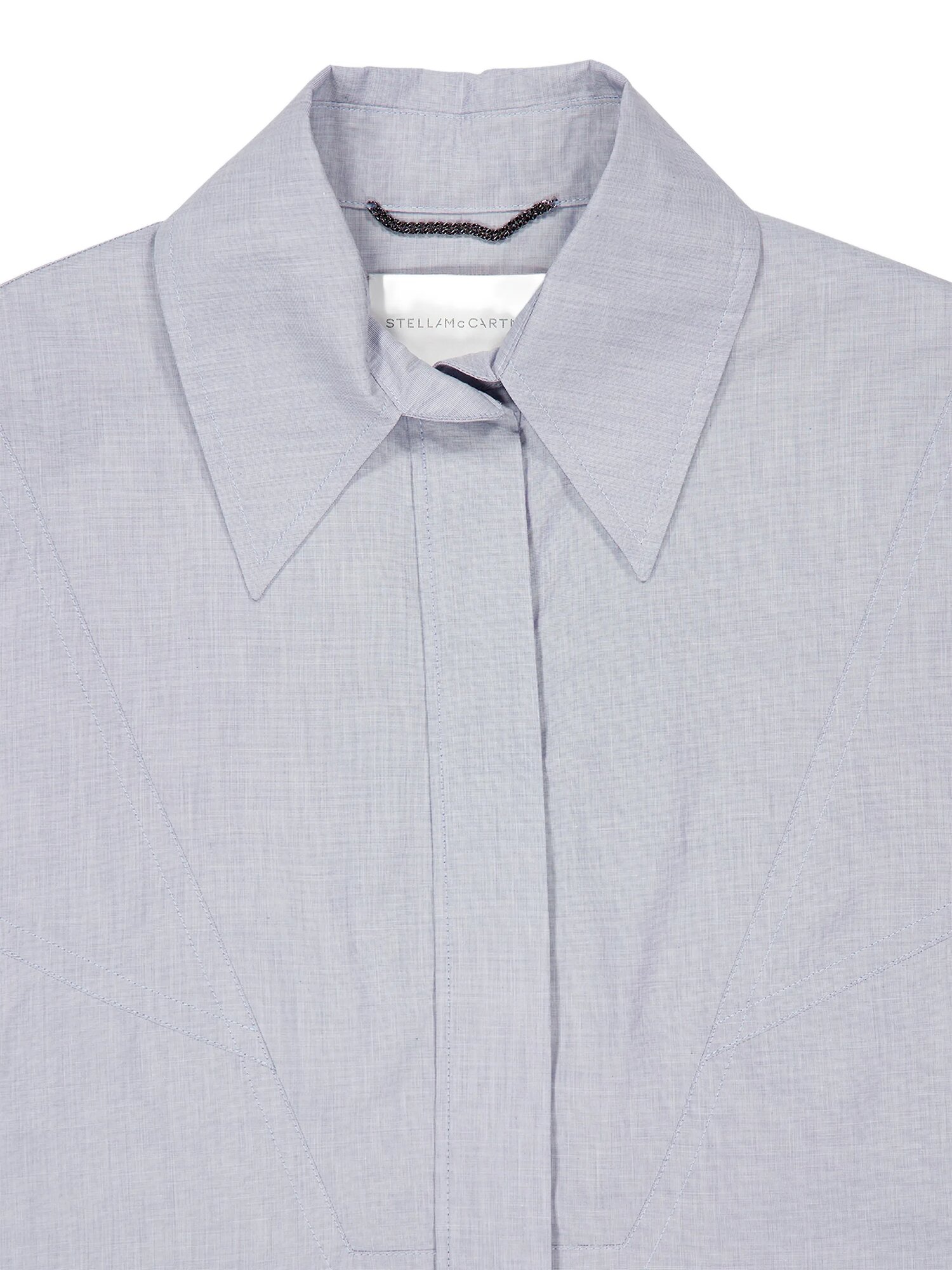 Рубашка Stella McCartney, размер 34, blue — фото 1