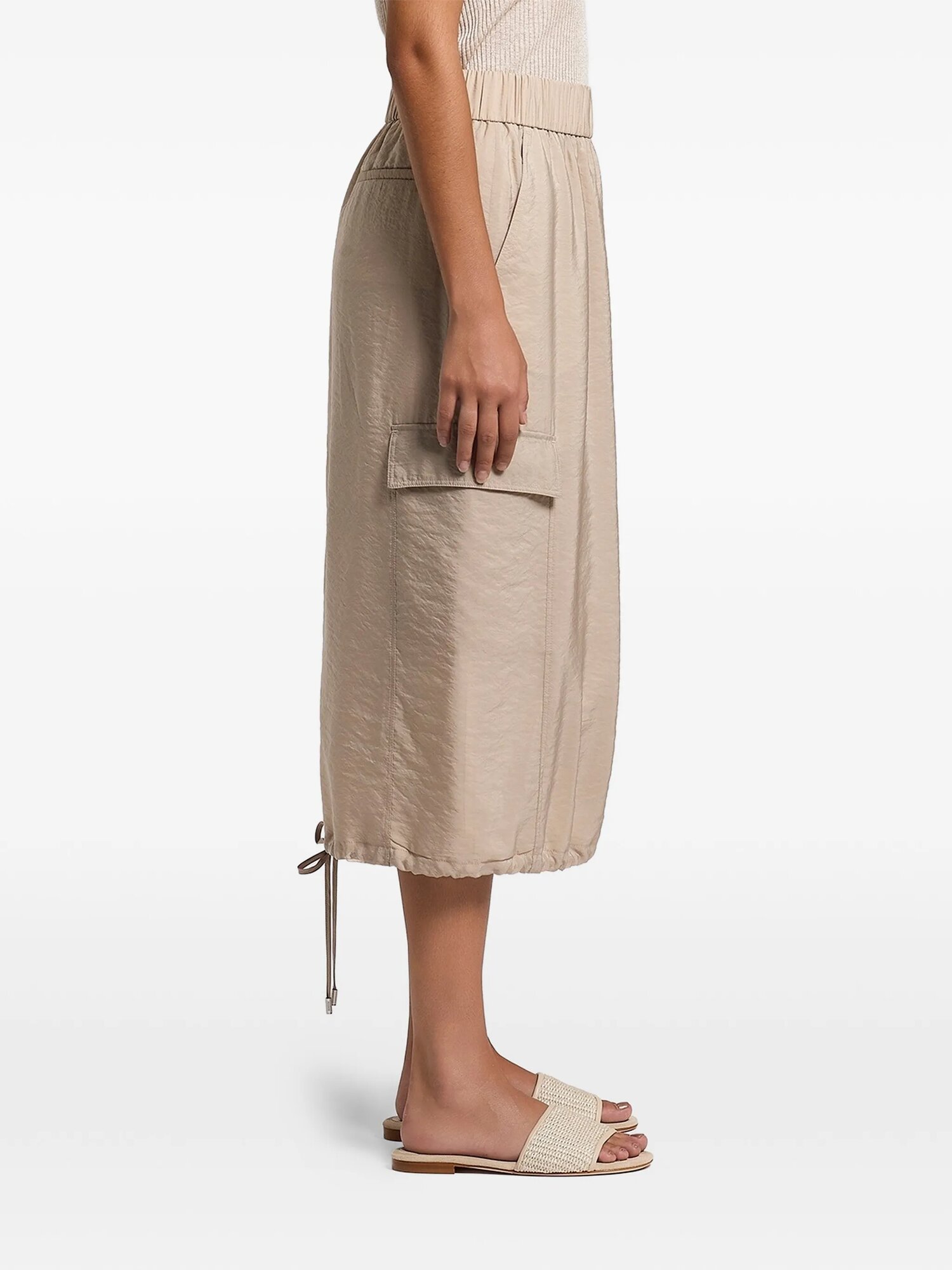 Юбка PESERICO Side-pocket midi skirt, размер 42 — фото 1