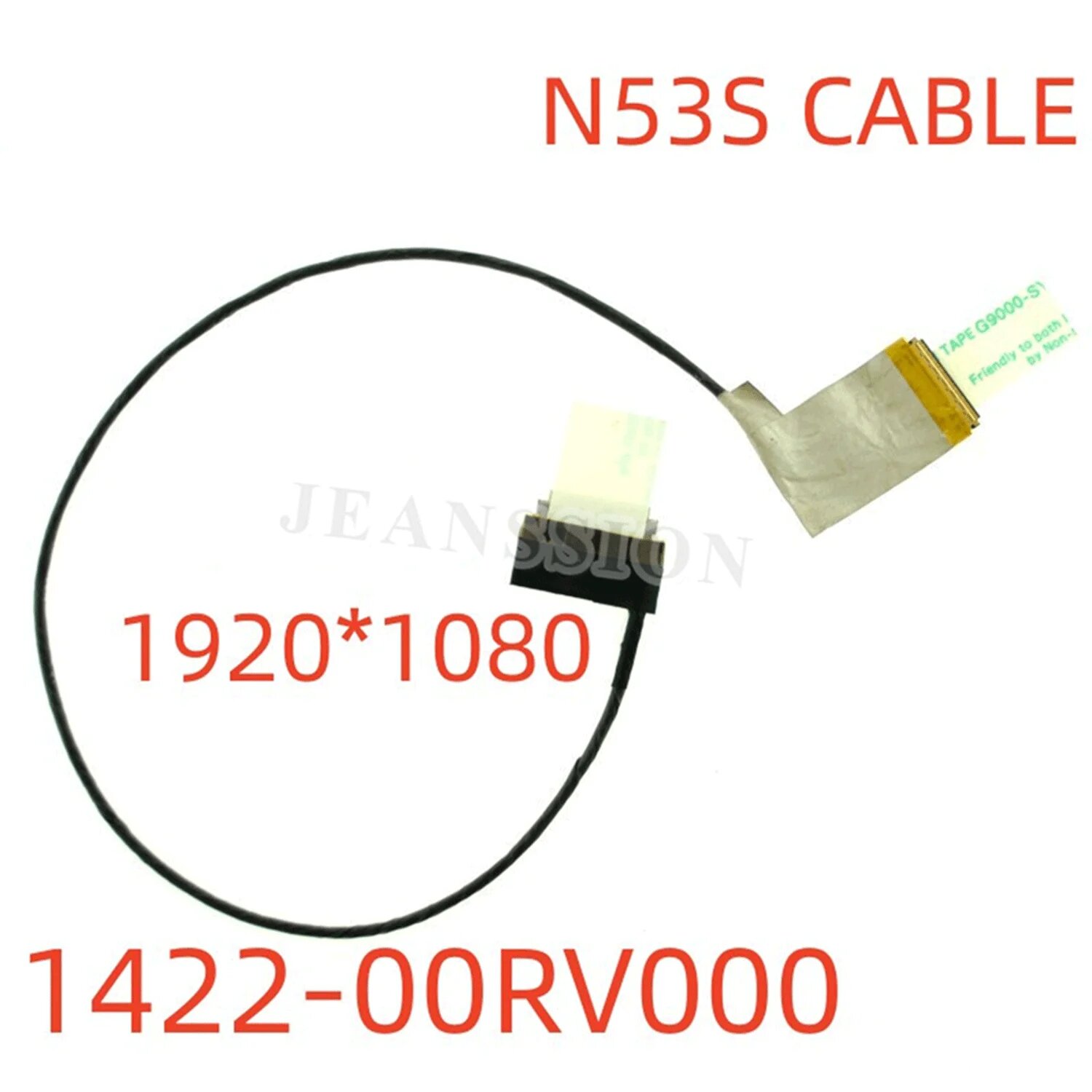 Гибкий ЖК-кабель со светодиодной подсветкой для ASUS N53S N53J N53Sv n53ji n53jn, ЖК-кабель для ноутбука 1422-00RV000 1920*1080