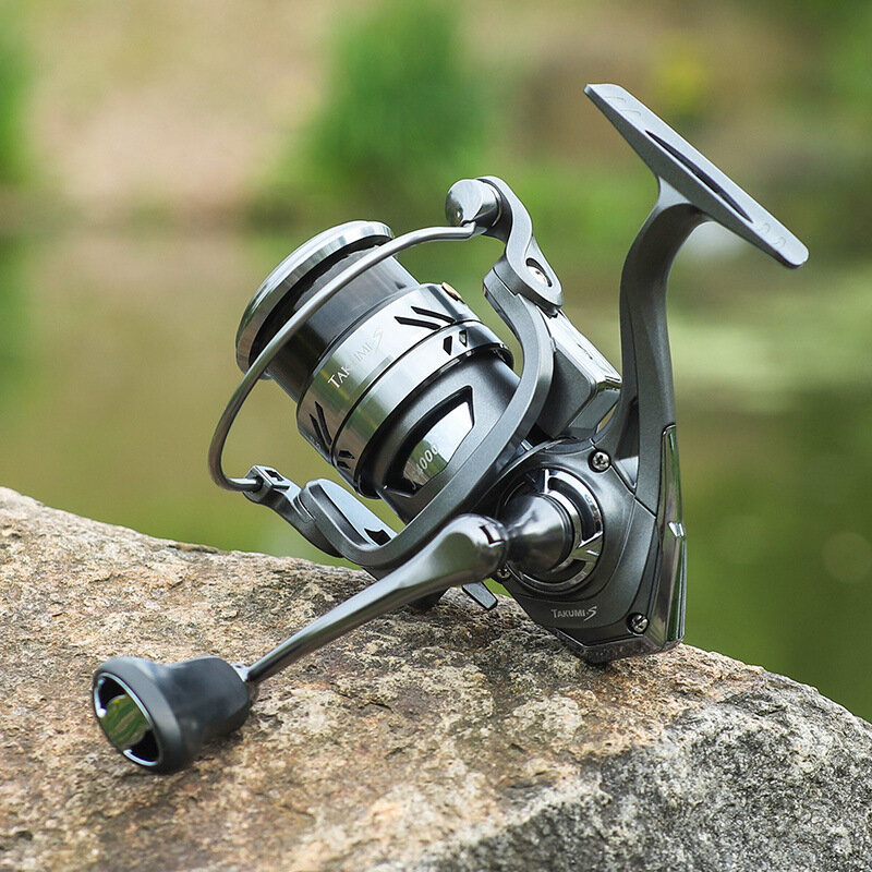 Металлическая приманка Feilu, спиннинговая катушка с двойным захватом, мелкая леска, рыболовная катушка, маленькая гольфовая микро-катушка, катушка для лески