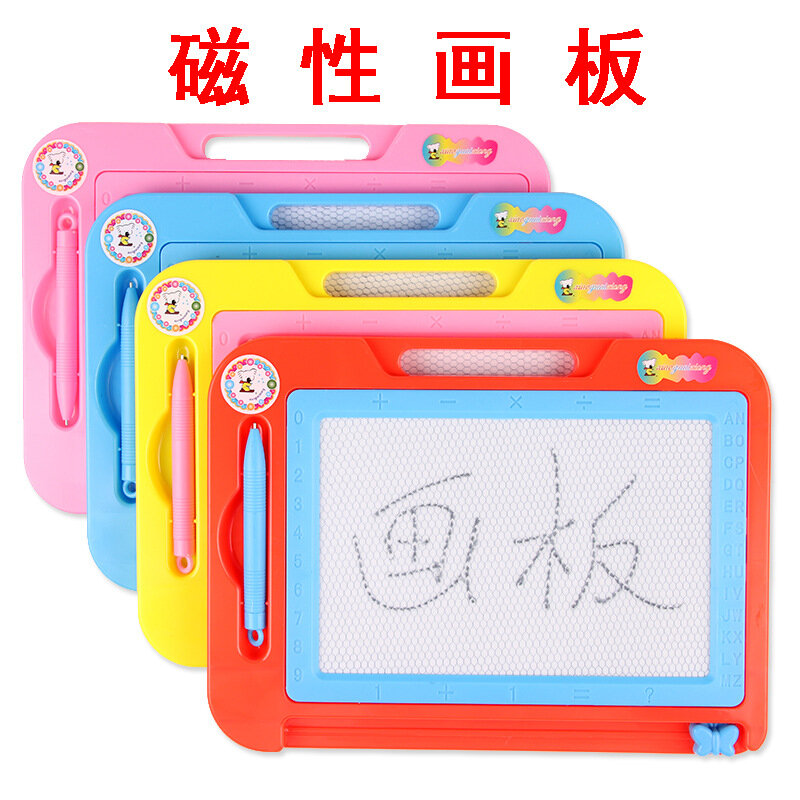 Черно-белая магнитная доска для детей - раннее развитие, портативный DIY-инструмент для творческого письма и рисования