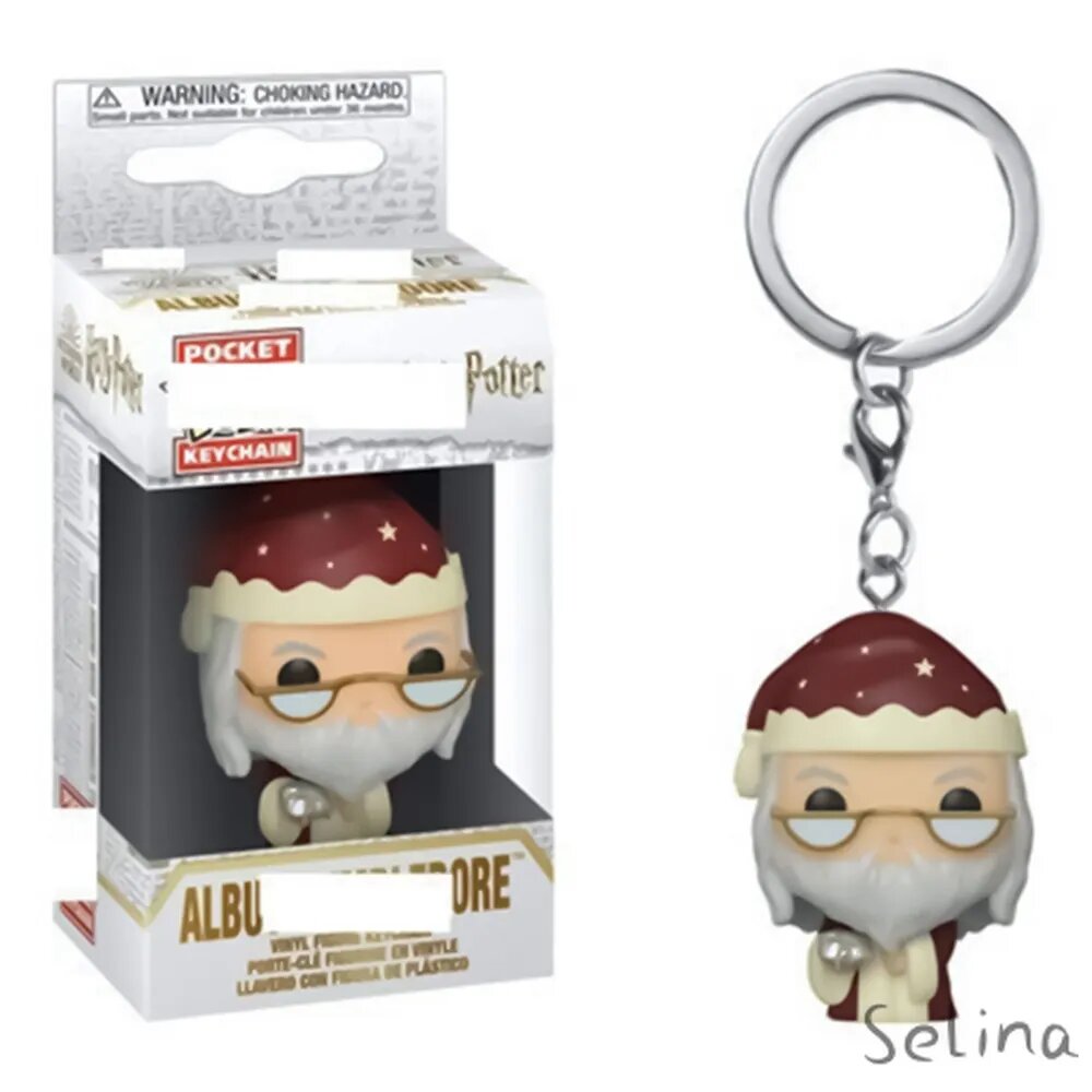 Фигурка Funko Pocket Pop! Harry Potter Albus Dumbledore Keychain Виниловая брелок, коллекционная фигурка