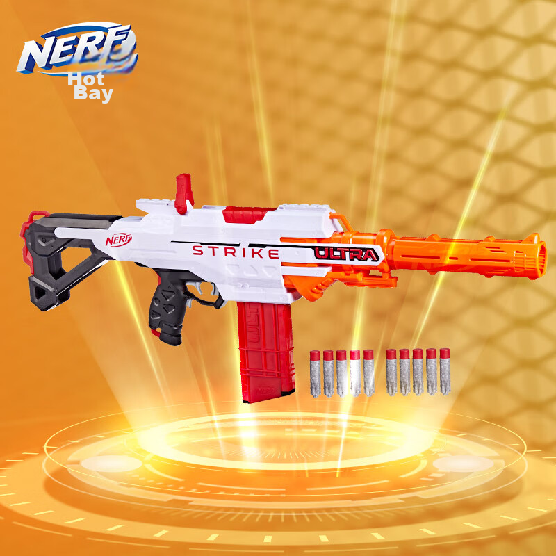 Hasbro NERF Thunder Launcher F6025 мягкая пульта детская игрушка для улицы Характеристика：Громовой пусковой механизм