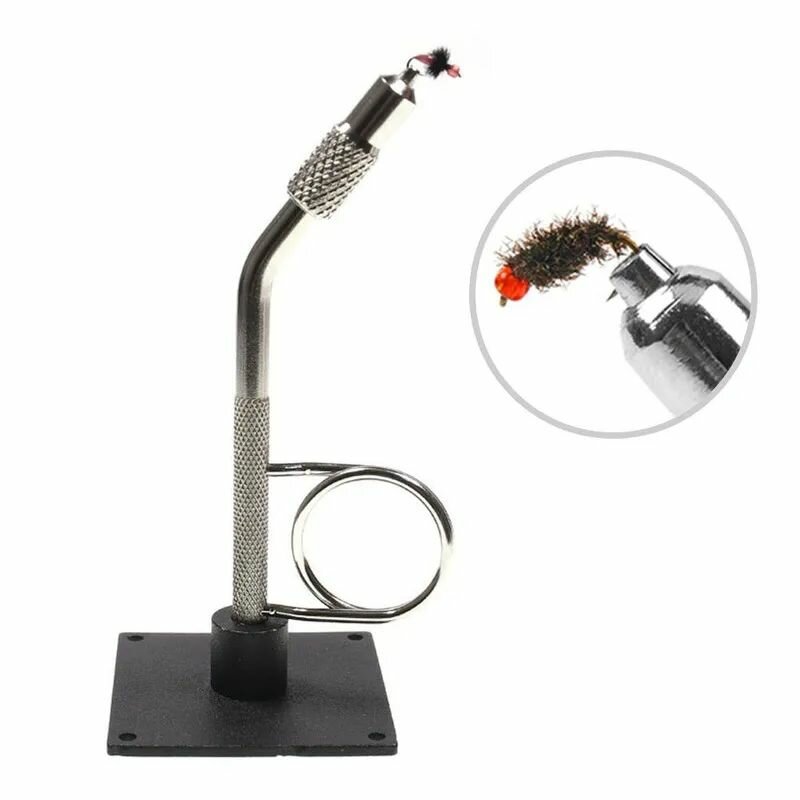 - Портативные тиски для вязания мушек с основанием Мини- путешествий Карманный размер