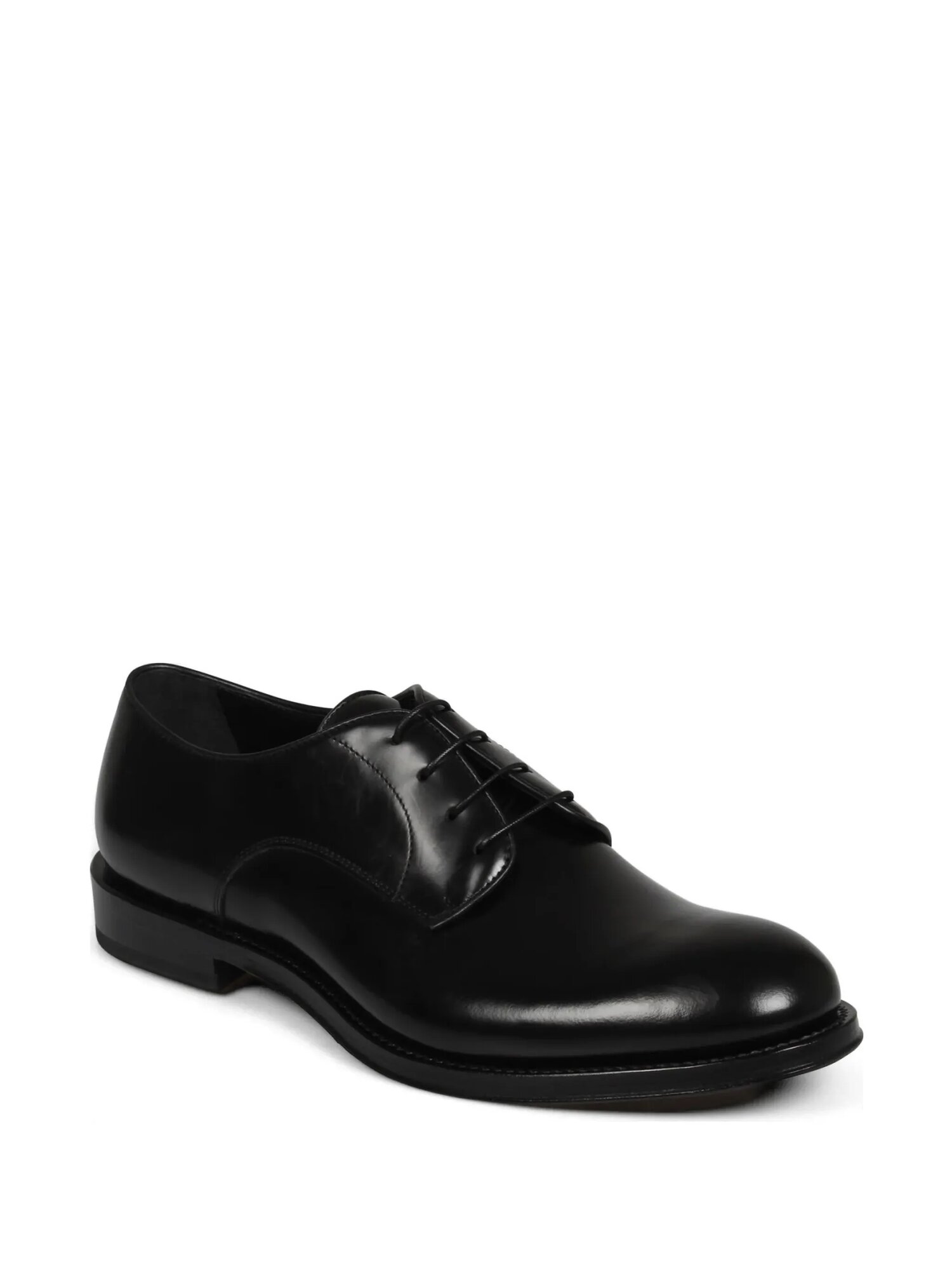 Туфли Corvari Leather Derby shoes, размер 42, black/black — фото 1