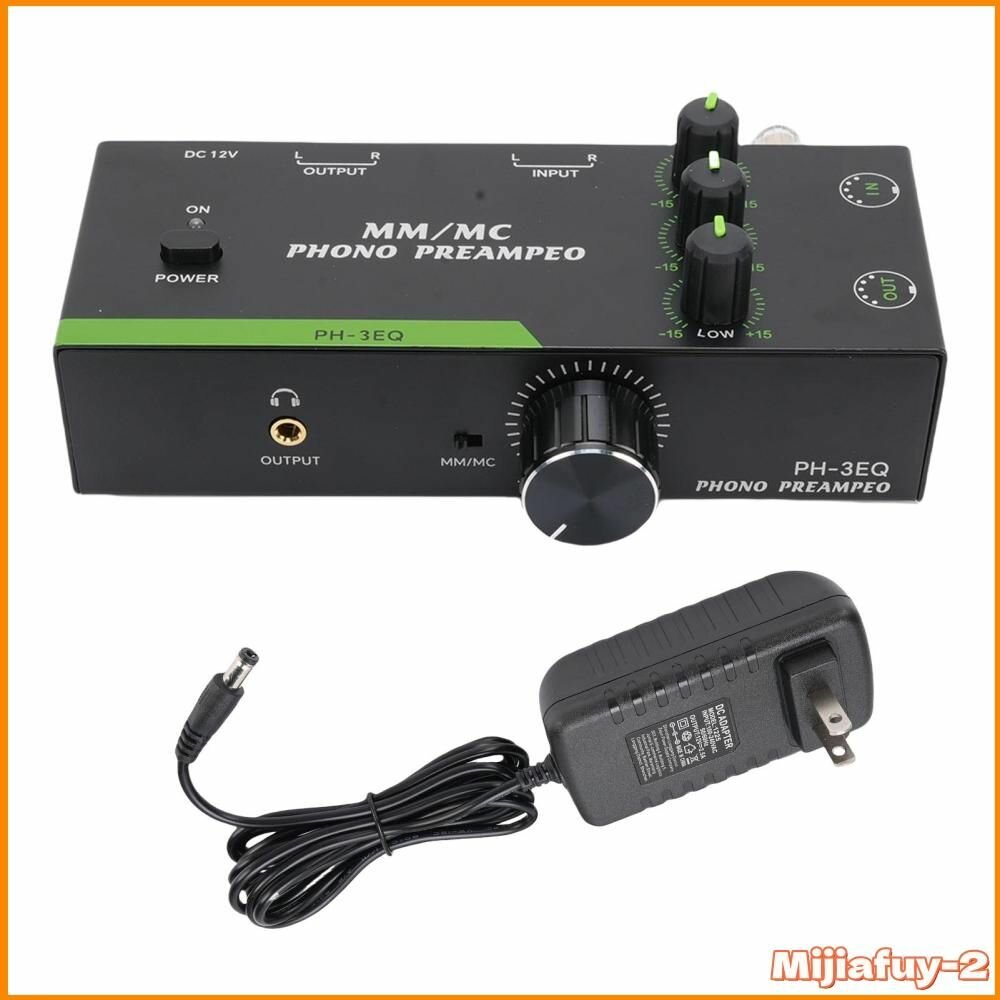 Phono Preamp, многофункциональный усилитель для виниловых плит, для аудиофилов с MM и MC картриджами Стандарт США 100-240 В