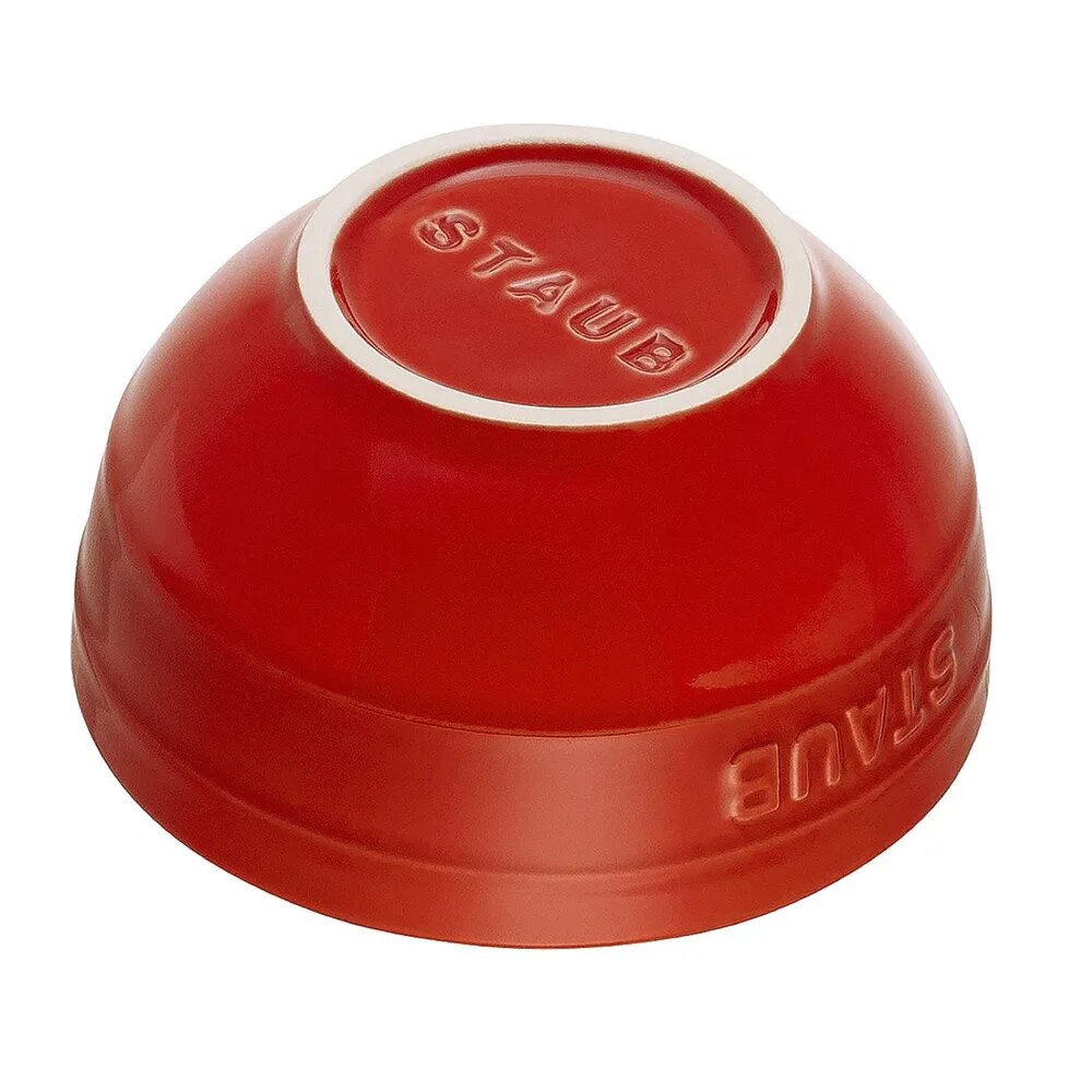 Staub Миска керамическая 12 см 1 шт. Красная для смешивания — фото 1
