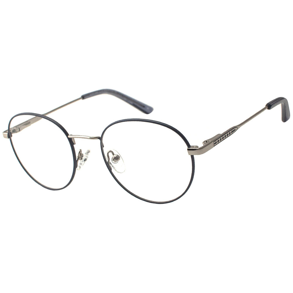 Оправа для очков Juniorlook JL-1787 C.106 серебристая, круглой формы