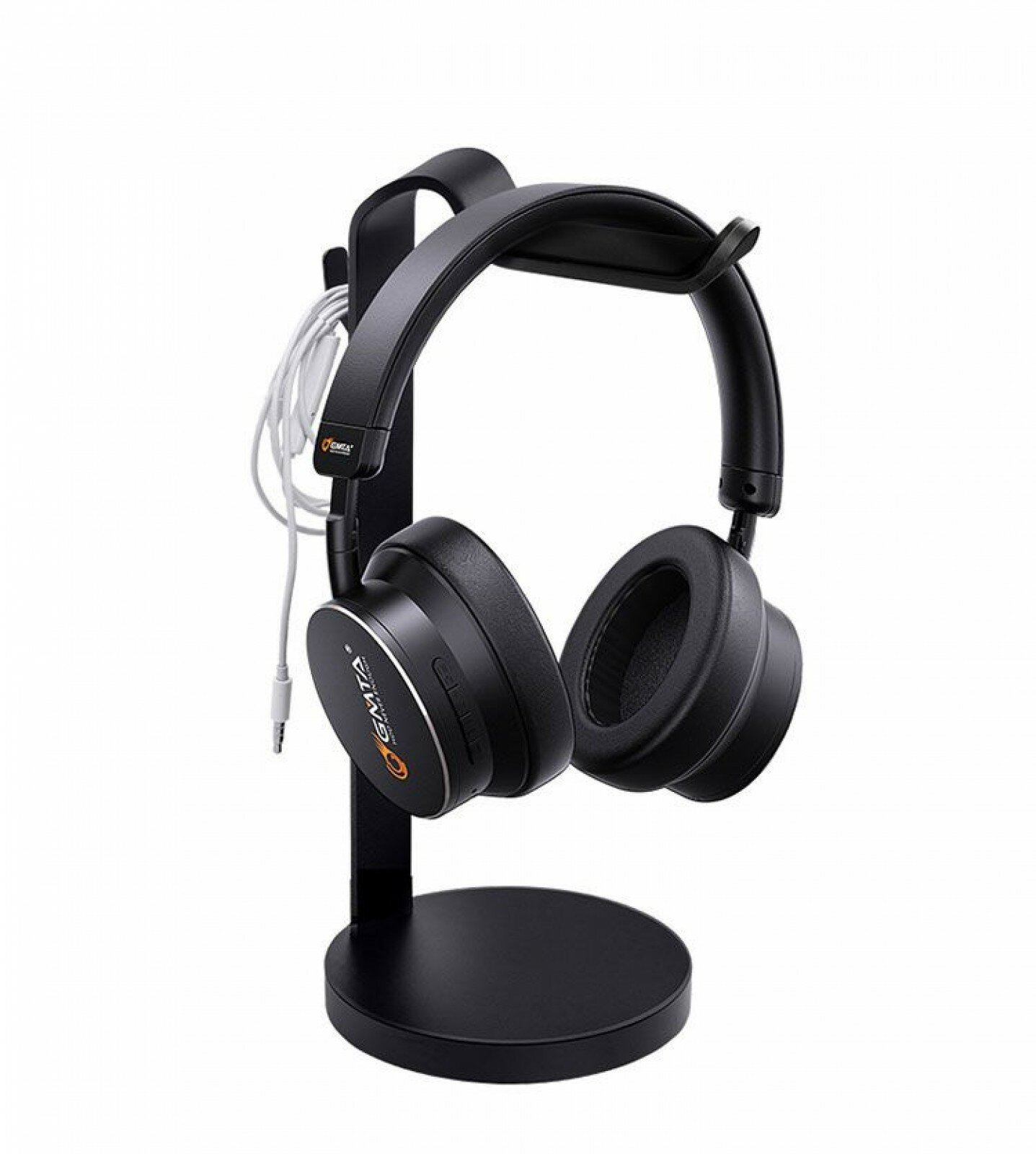 Настольная подставка MyPads для наушников из металла с дополнительным крючком