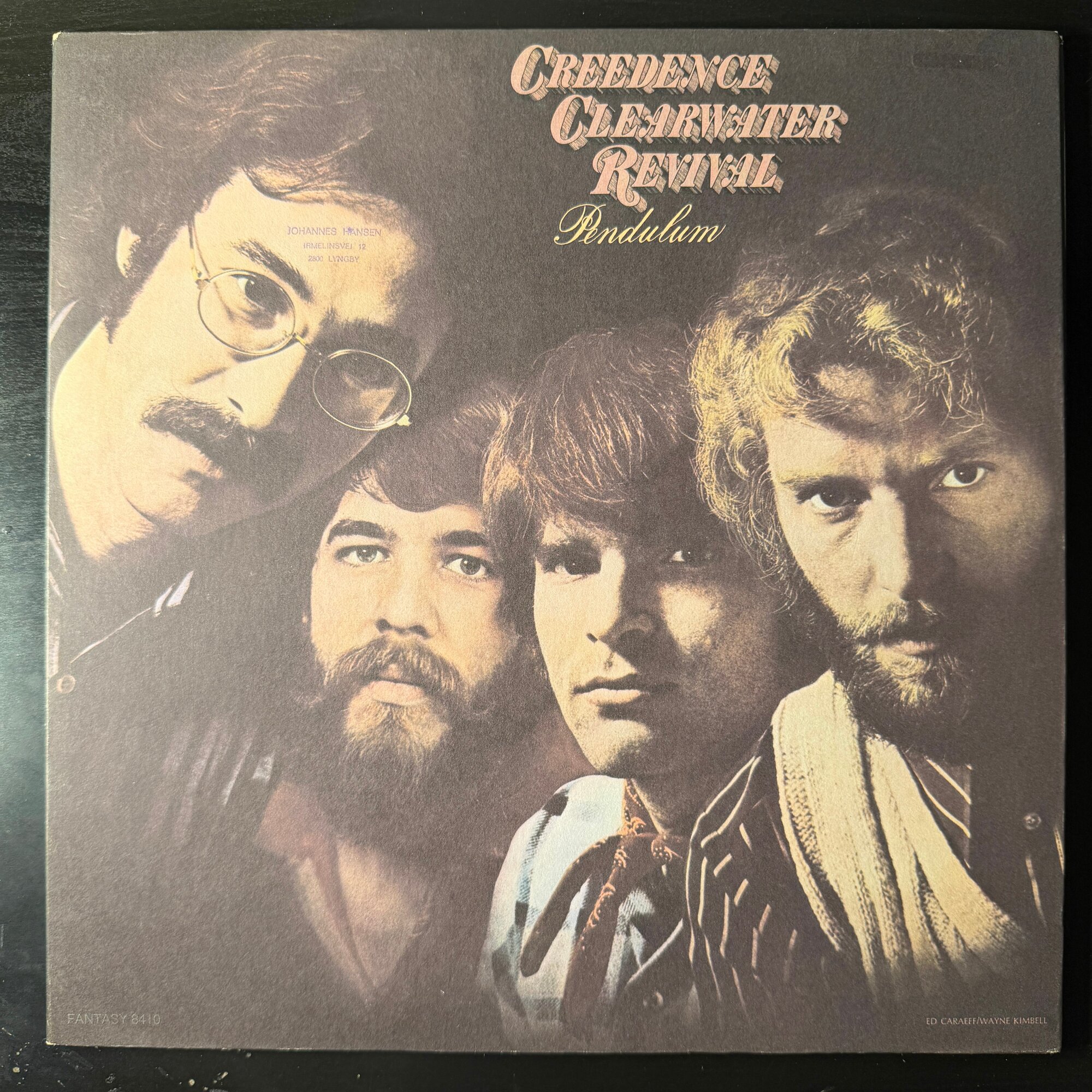 Виниловая пластинка Creedence Clearwater Revival Pendulum (Дания 1970г.)