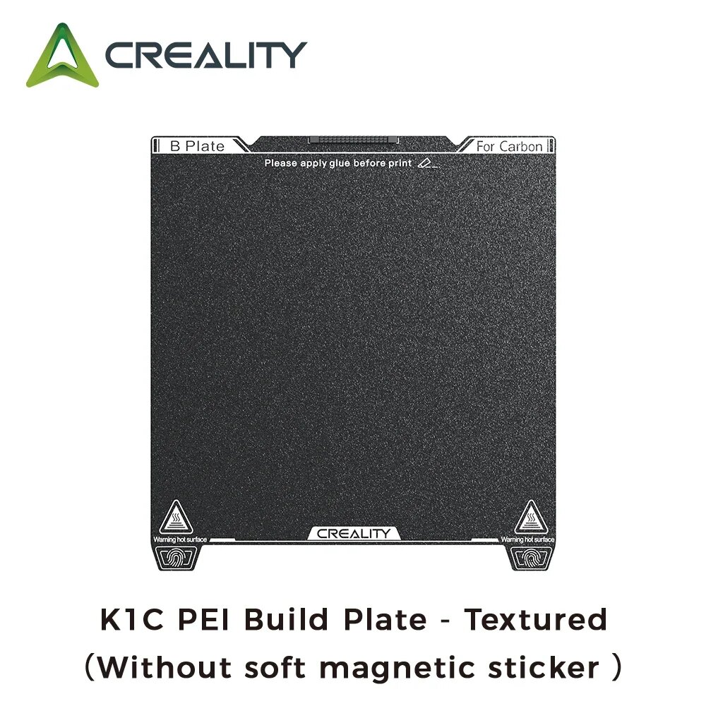 Creality K1C PEI пластина для 3D-печати, Textured Plate