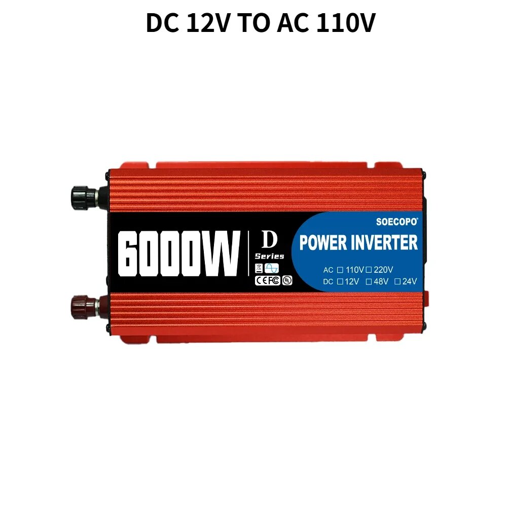 Солнечный комплект SOECOPO 6000 Вт only Inverter 110V