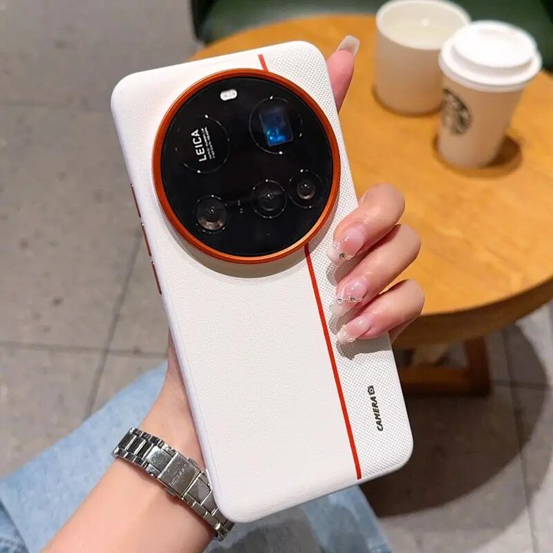 Чехол для Xiaomi с Leica, белый