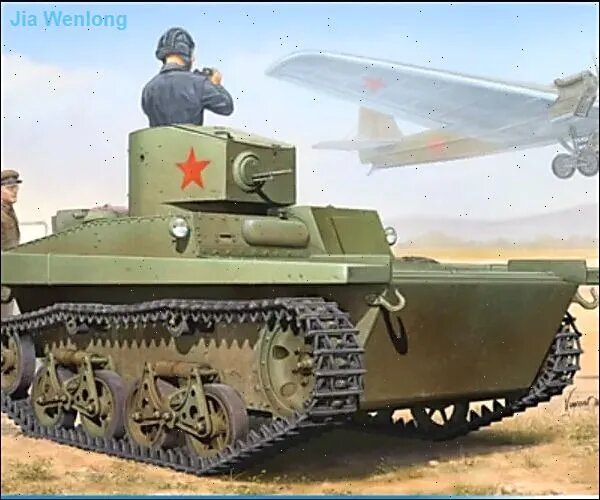 Soviet T-37A Light Tank Izhorsky Набор моделей сборки танков 1/35 scale