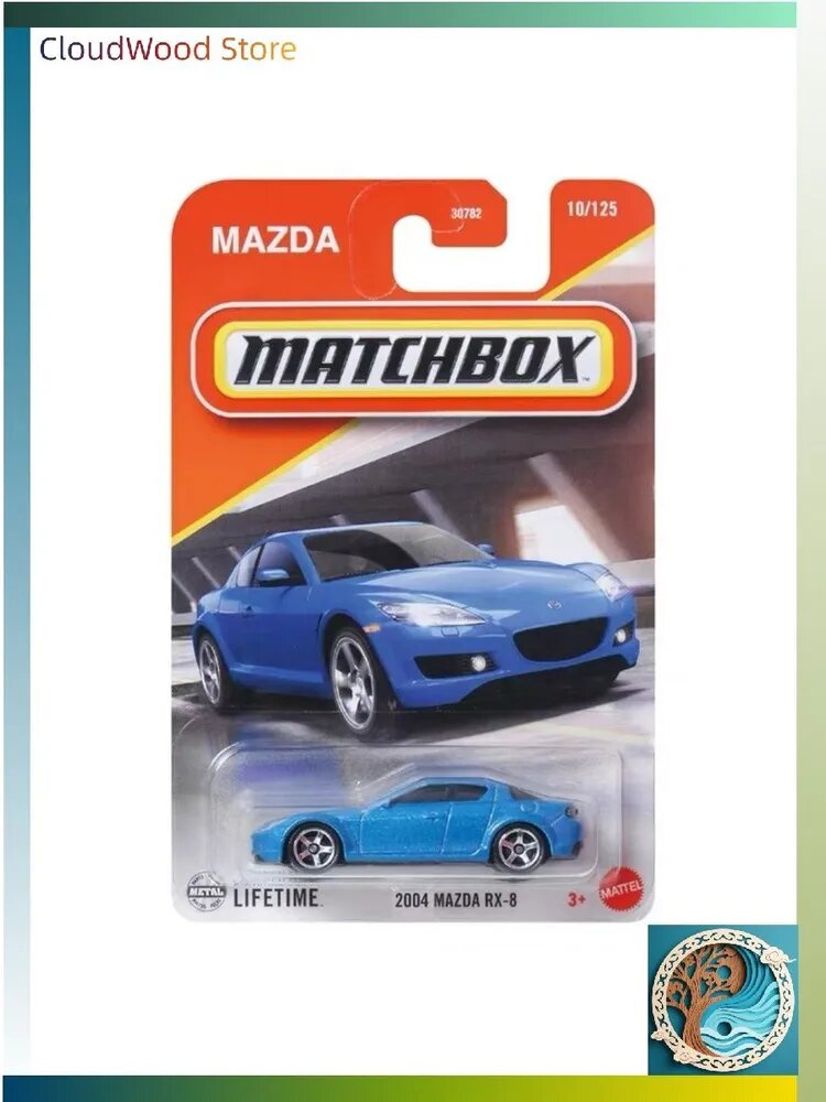 Набор Matchbox "Городские герои" 2025,1 коллекционных моделей 2004 Mazda RX-8 Масштаб 1:64