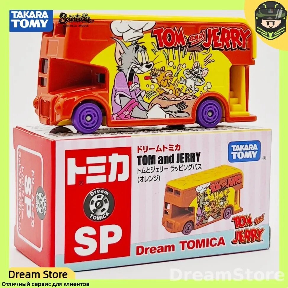 Машинка Tomytec #Tomica Collaboration Series Alloy Car Model Collection Gift