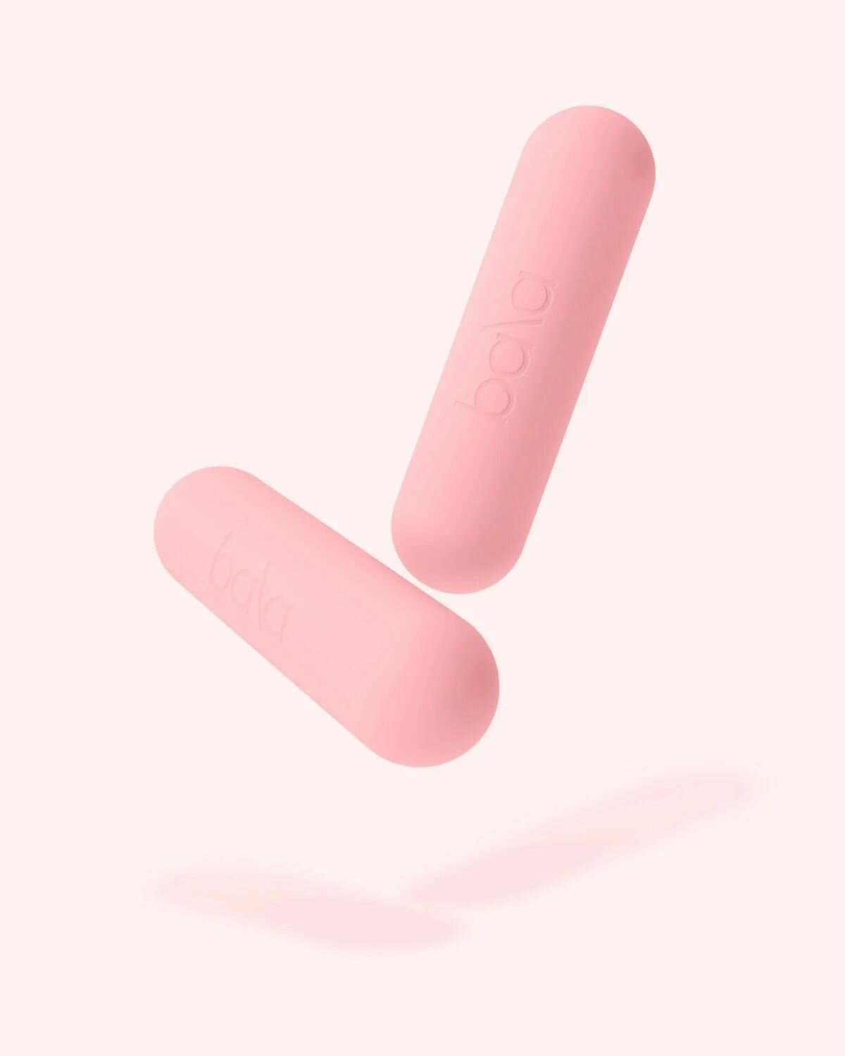 Bala Гантели Bars 1k, Blush, 2x1.4кг