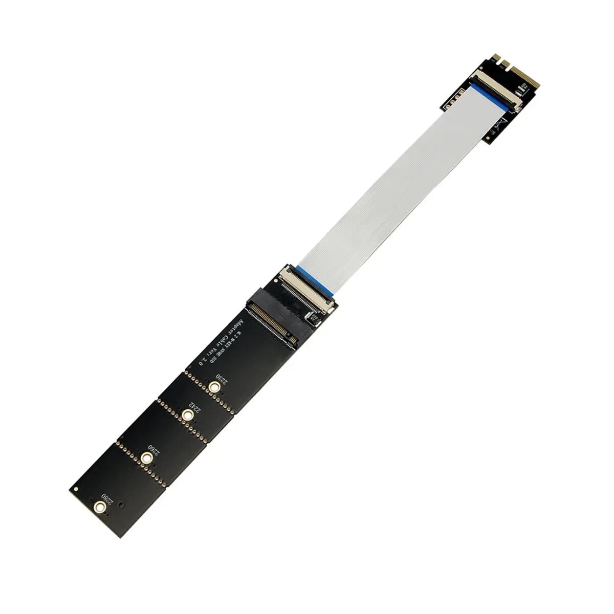 Адаптер M.2 A-E KEY на M.2 NVME M KEY