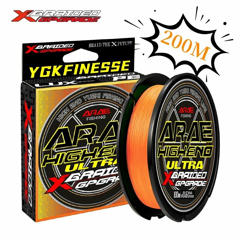YGK Finesse ARA HighEnd Ultra Braid 200м, 1.2
