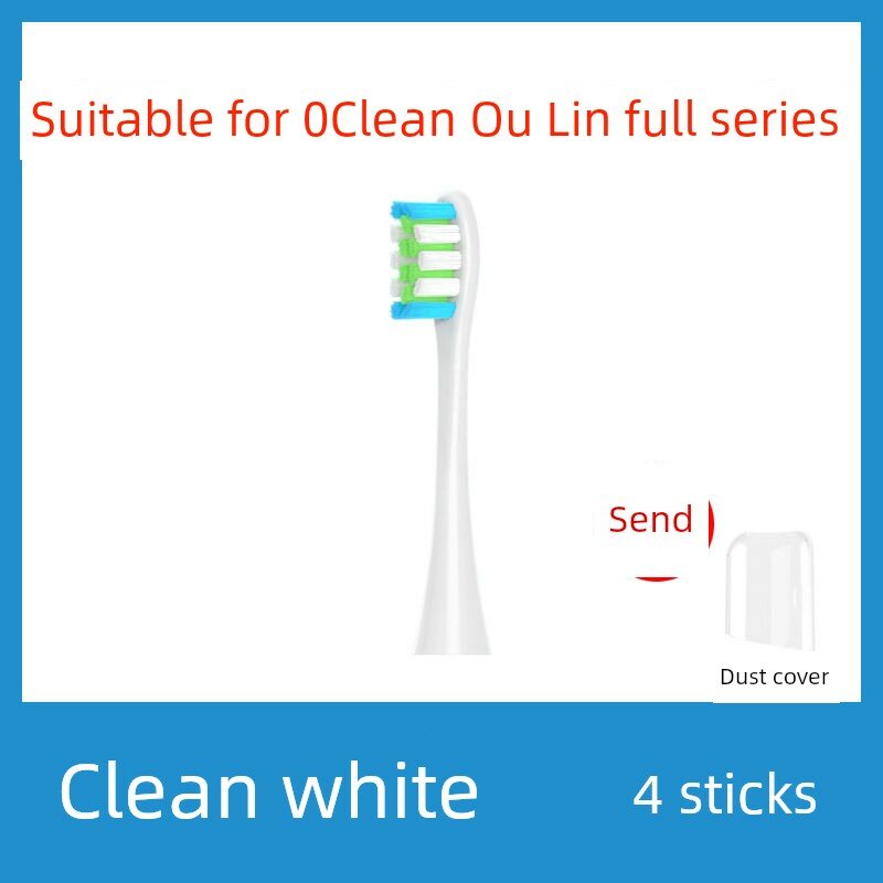 Совместимы с насадками для электрических зубных щеток Oclean Xpro/One/SE+ — универсальные сменные насадки для взрослых.