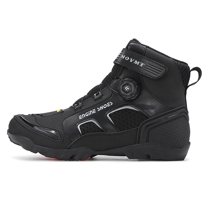 Мотоботинки Engine Shoes, 42, черный