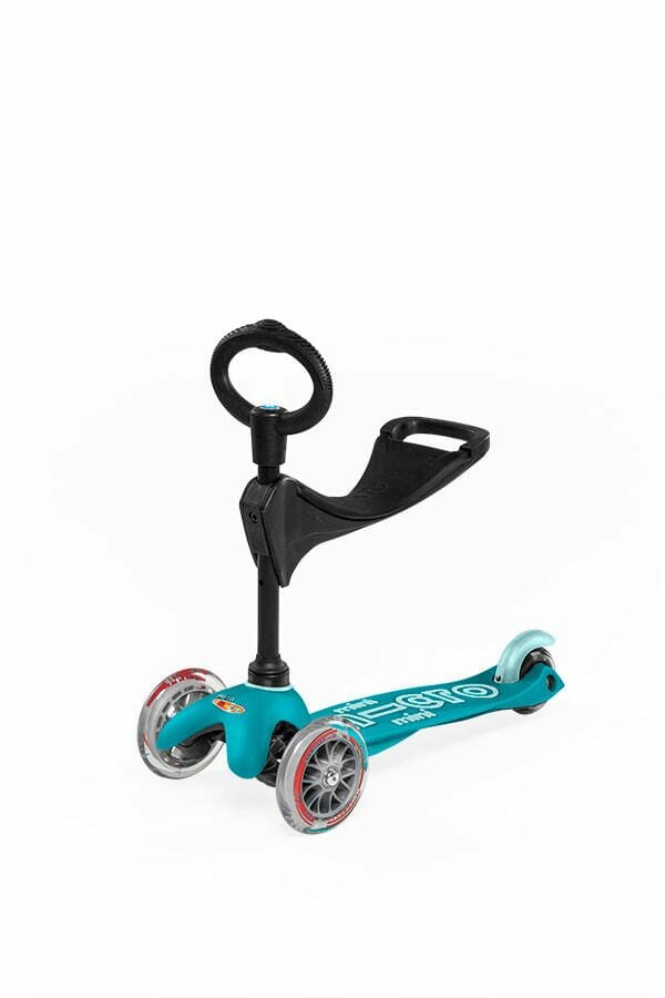 DECATHLON самокат Micro Mini Micro 3w1 Deluxe, бирюзовый