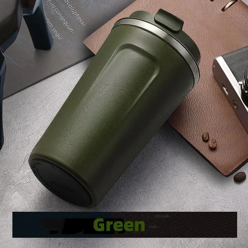 Термокружка 510 мл, темно-зеленый (army green)